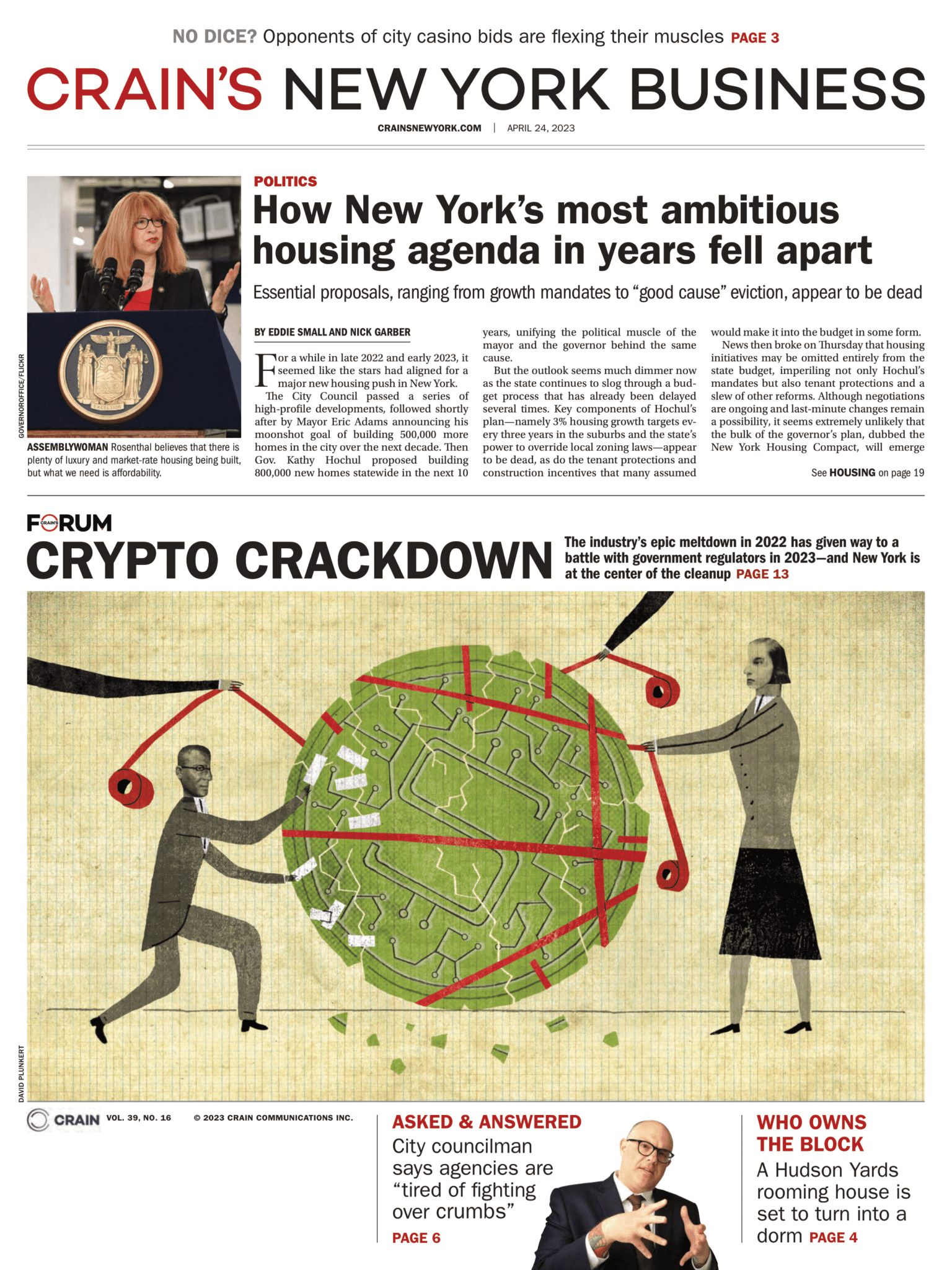 Crain’s New York Business – The Alliance of Area Business Publishers